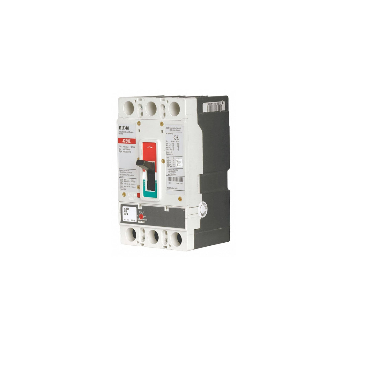 Eaton 250a Circuit Breaker JGE3250FAG — The Heat Treat Shop