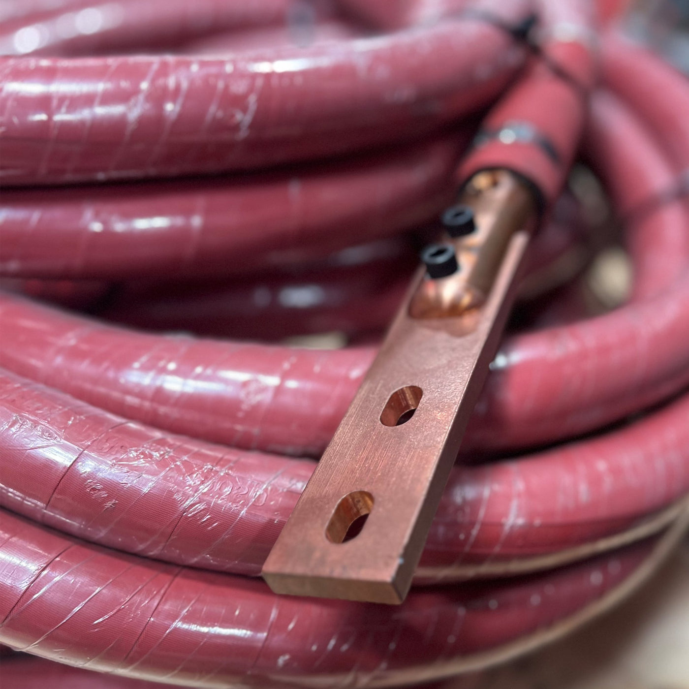 Water Cooled Cables 1-1/4" Dia x 120"Long — The Heat Treat Shop